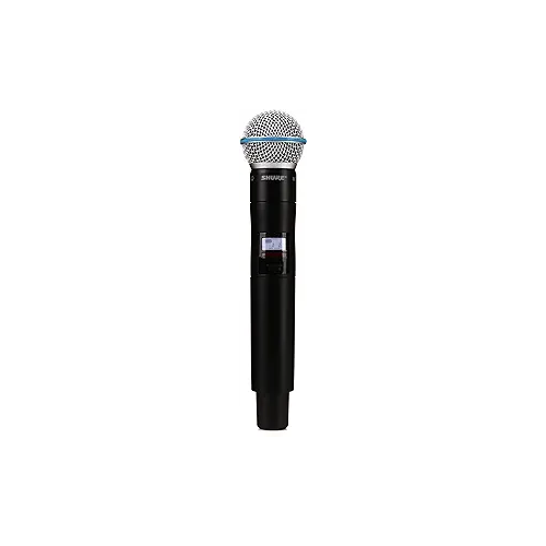 Shure QLXD2/B58 Wireless Handheld Microphone Transmitter with BETA 58A | electronicsexpo.com