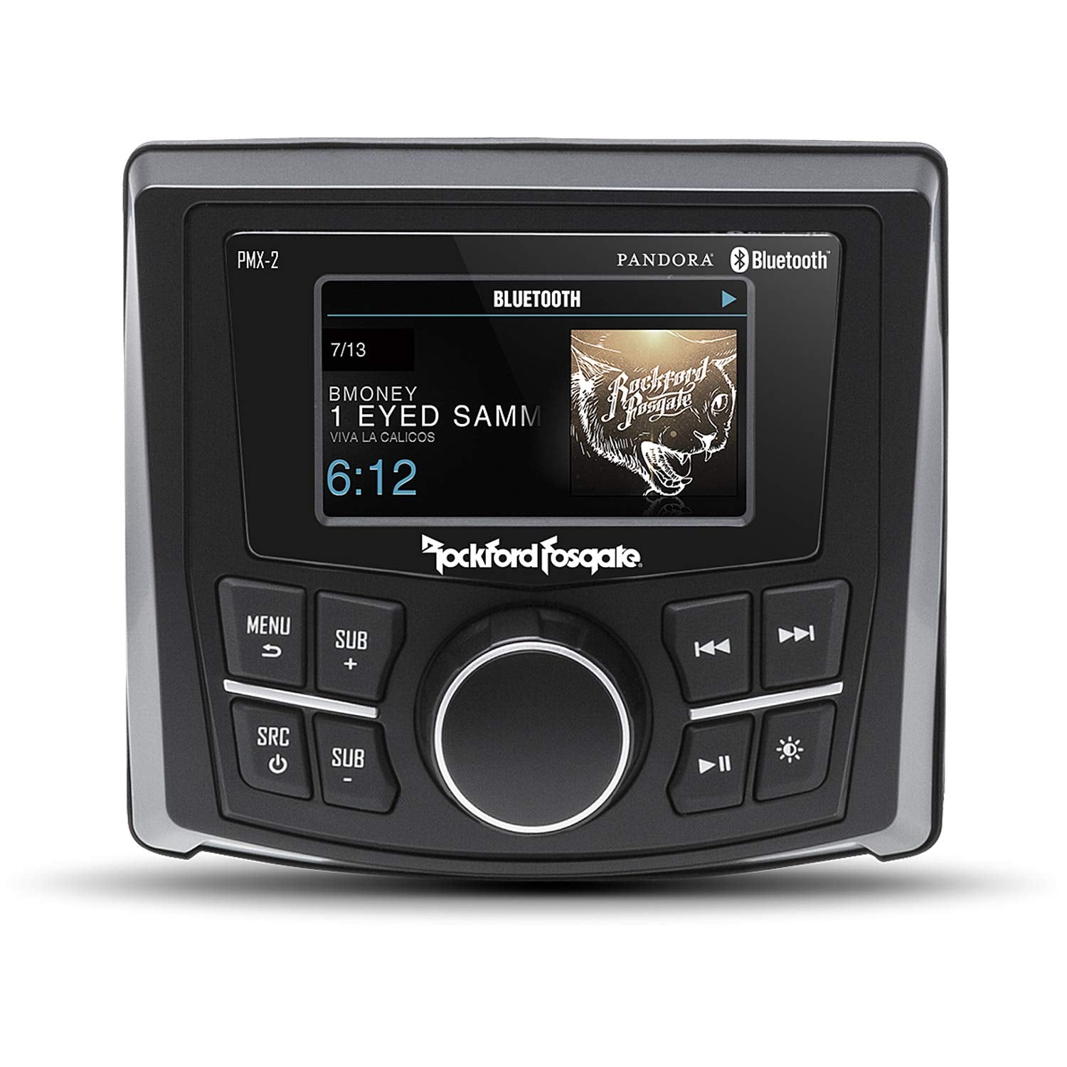 Rockford Fosgate PMX-2 Punch Marine Compact AM/FM/WB Digital Media Rec ...