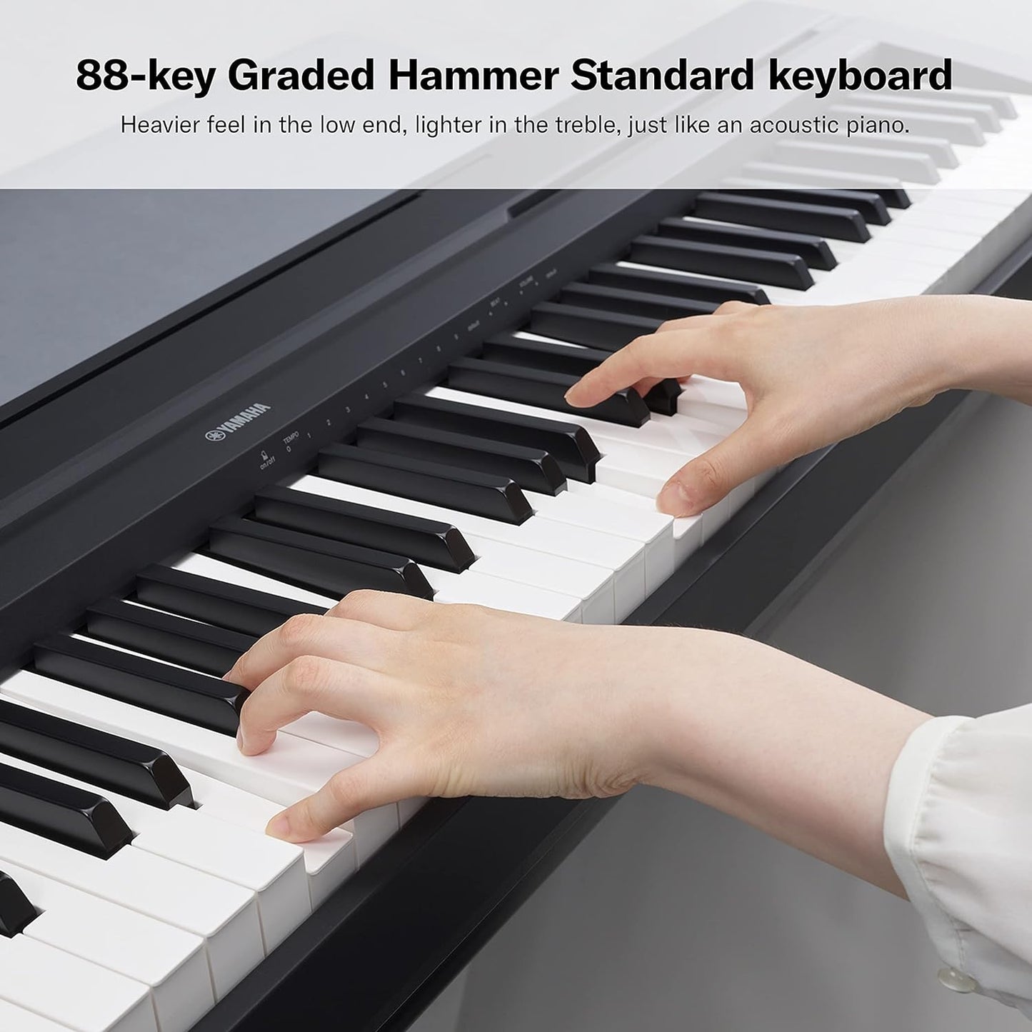 Yamaha P45 88-Key Weighted Digital Piano | electronicsexpo.com