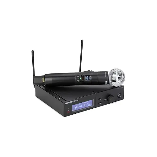 Shure SLXD24/SM58 Wireless Microphone System with SM58 Handheld Mic ...