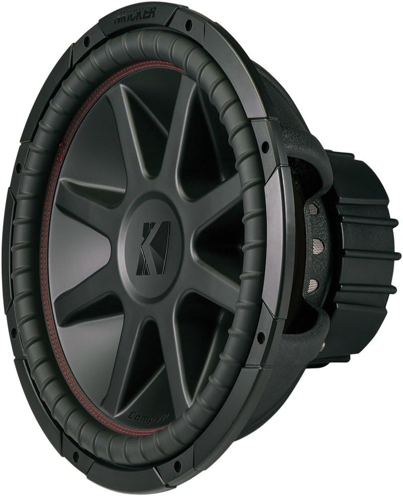 Kicker CompVR 15" Subwoofer, DVC, 2-Ohm, 500W