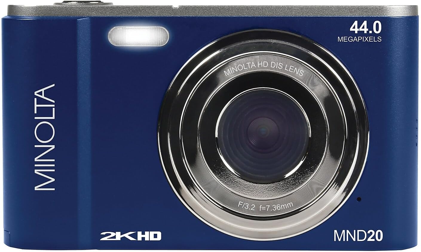Minolta MND20 44 MP / 2.7K Ultra HD Digital Camera
