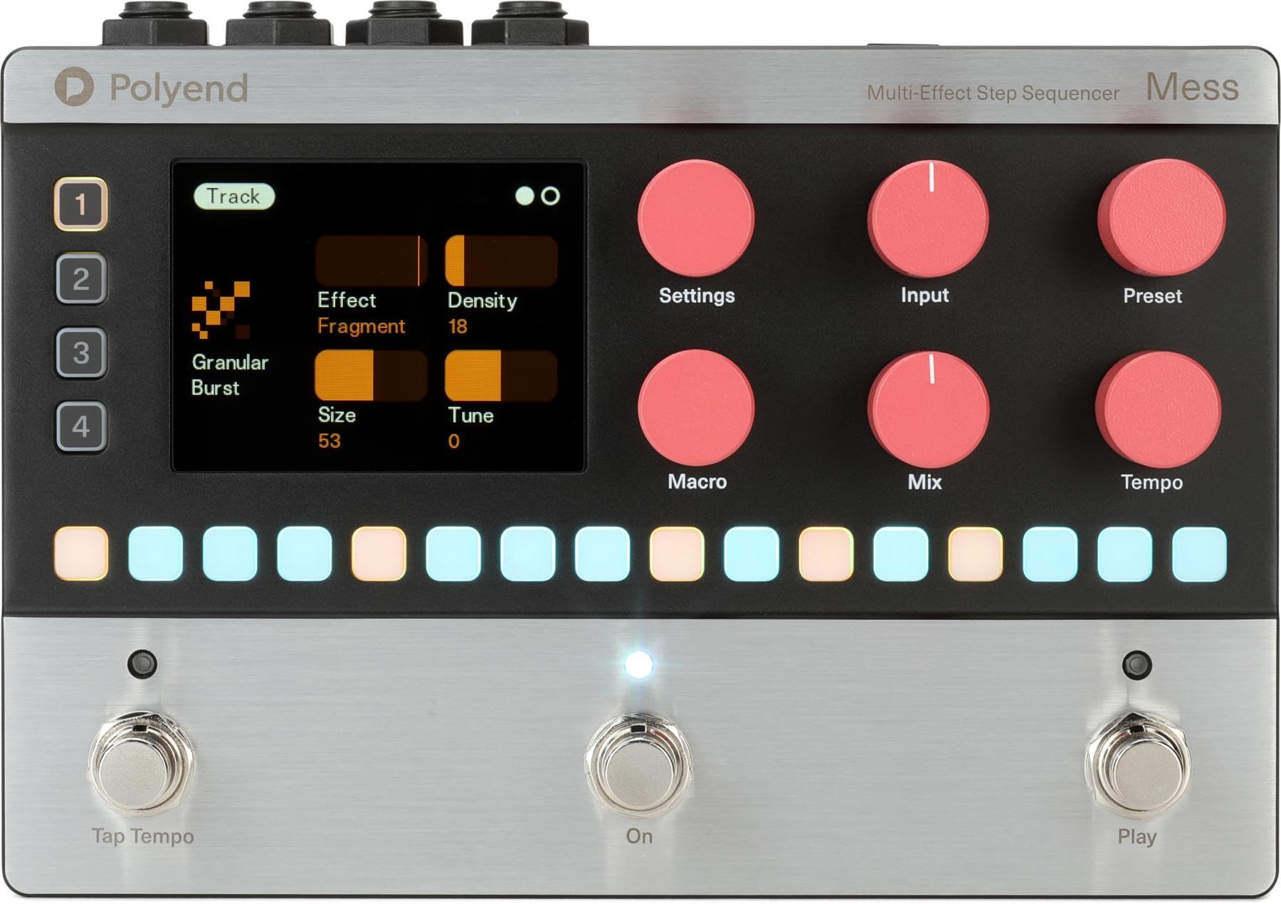 Polyend MESS Multi-Effect Step Sequencer Pedal