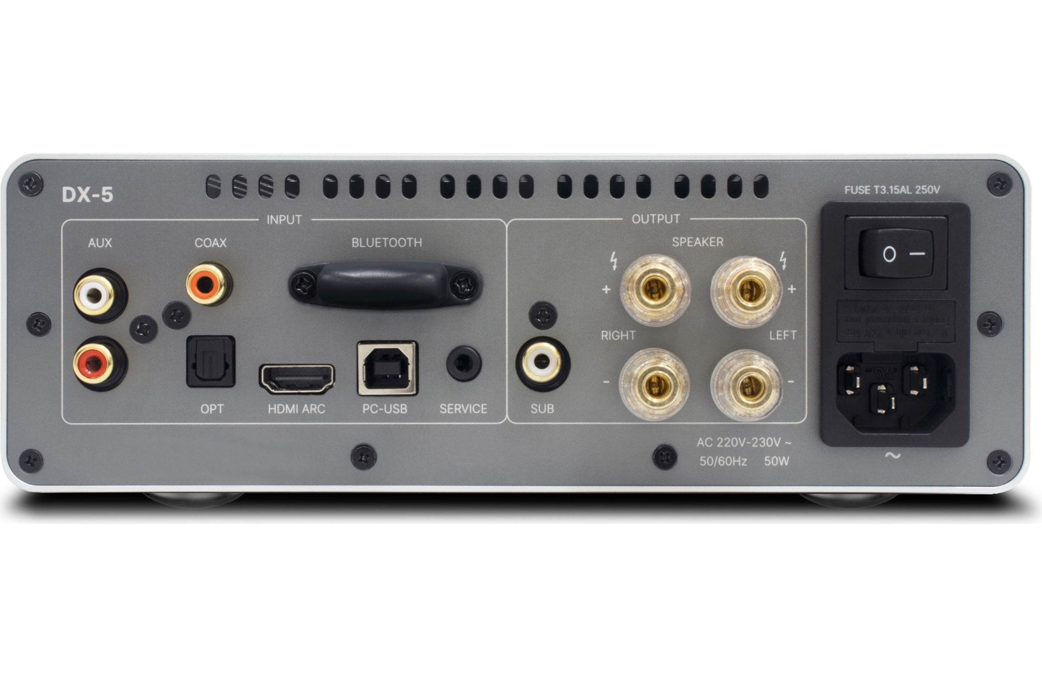 Rotel DX-5 Desktop Integrated Amplifier with Built-in DAC and Bluetoot