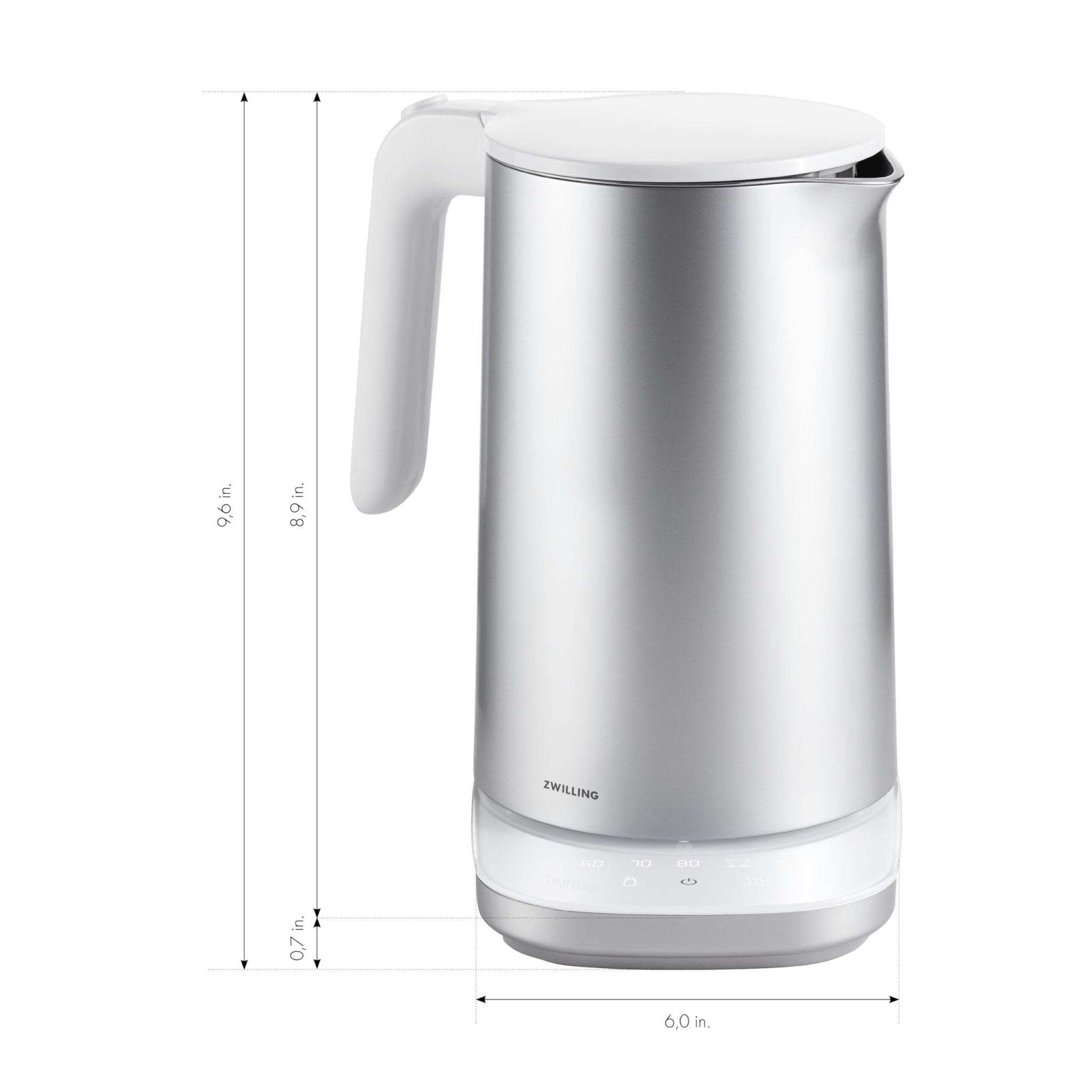 ZWILLING Enfinigy Cool Touch 1-Liter Electric Kettle Pro, Cordless Tea
