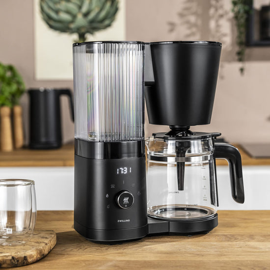 ZWILLING Enfinigy Glass Drip Coffee Maker 12 Cup, Awarded the SCA Gold