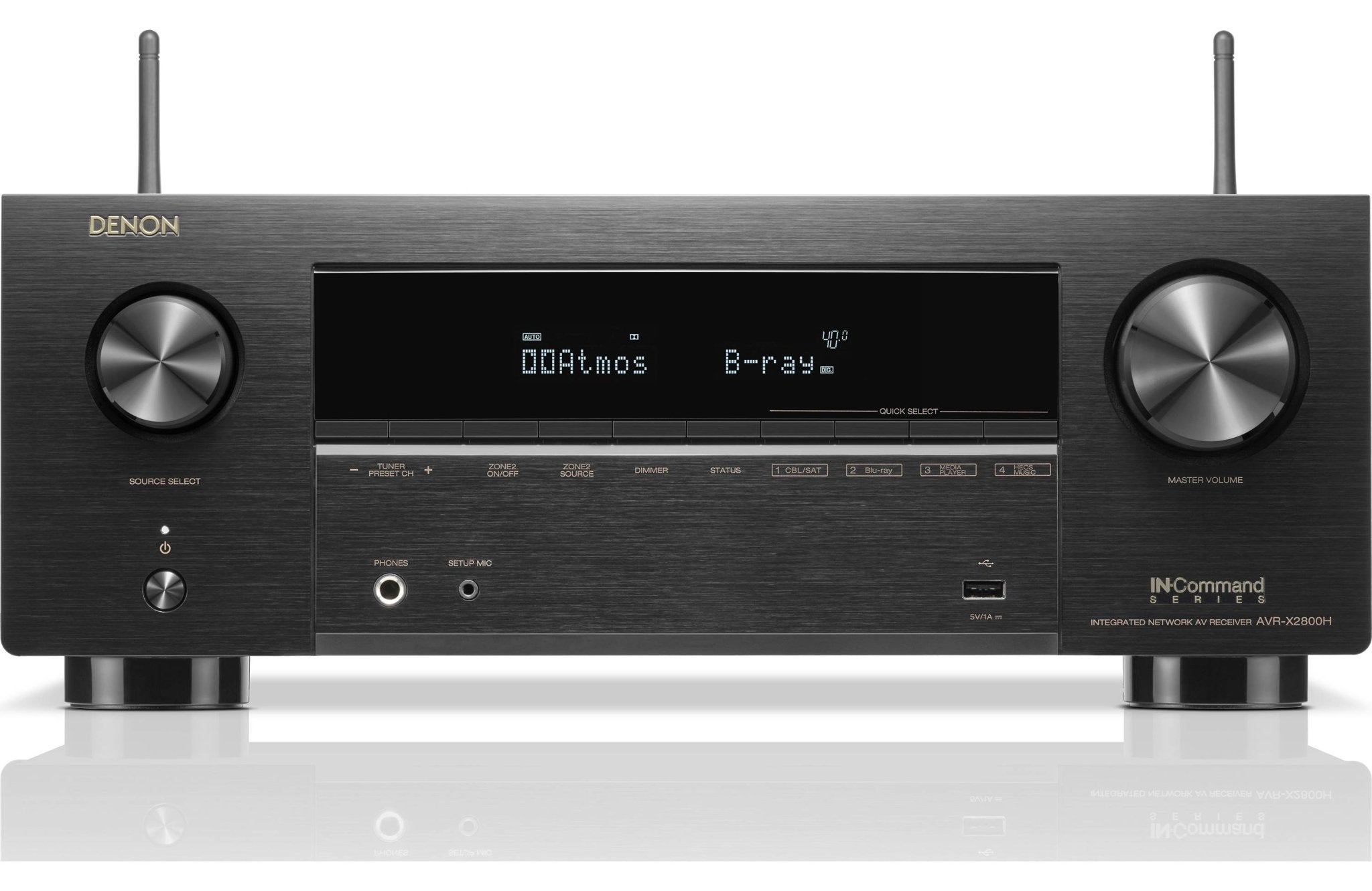 Denon AVR-X2800H 7.2 Channel Home Theater Receiver